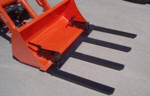 Clamp on Brush Forks | Earth and Turf Attachments
