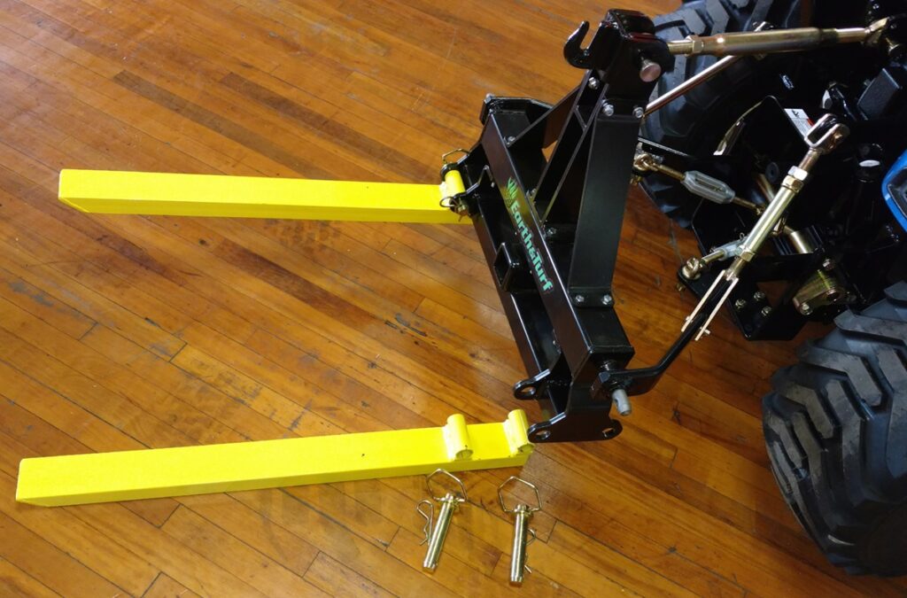 3 Point Hitch Folding Forks | Compact Tractor folding forks
