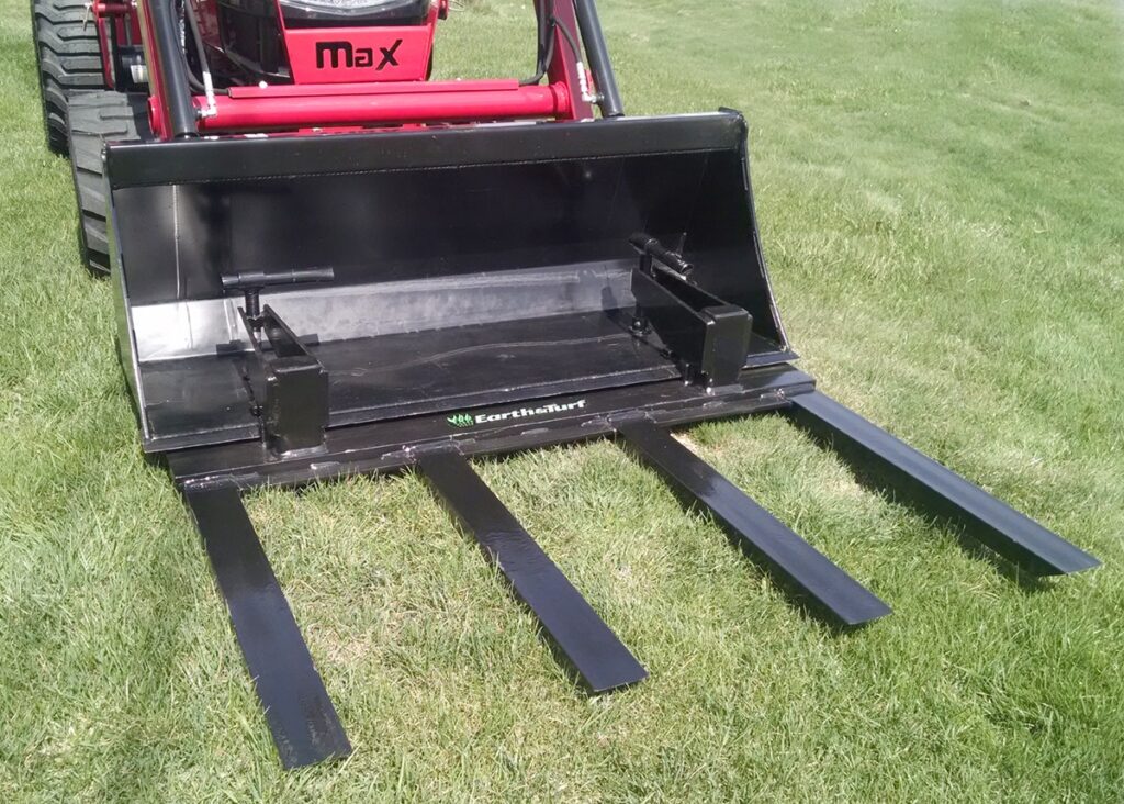 Clamp on Brush Forks | Earth and Turf Attachments