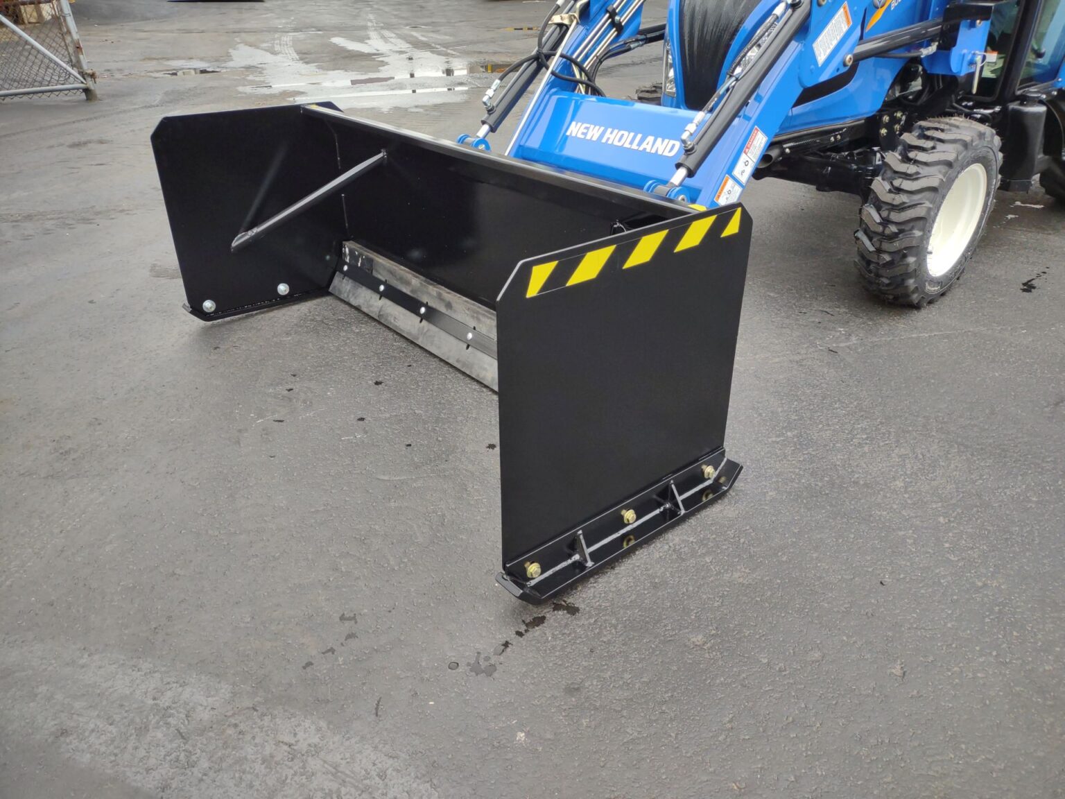 Quick Attach Snow Plows For Compact Tractors