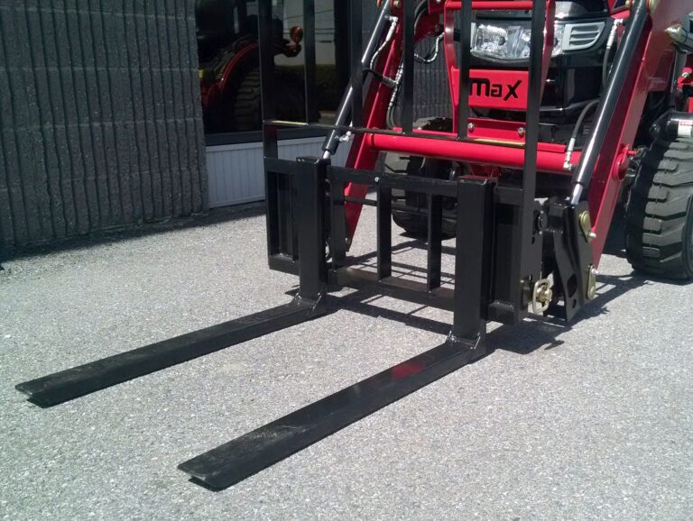 Compact Tractor 1200 LB Pallet Forks - Earth & Turf Attachments, LLC