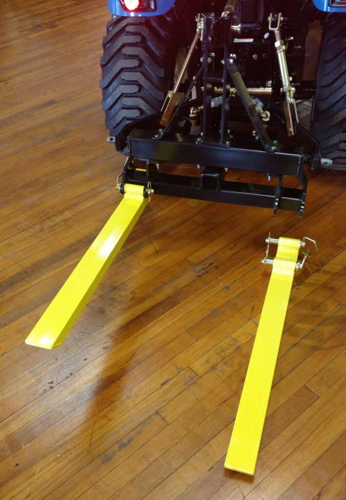 3 Point Hitch Folding Forks | Compact Tractor folding forks