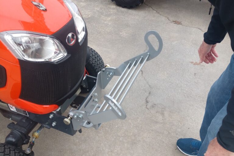 Kubota BX brand Front Grill Guard | Earth and Turf Attachments