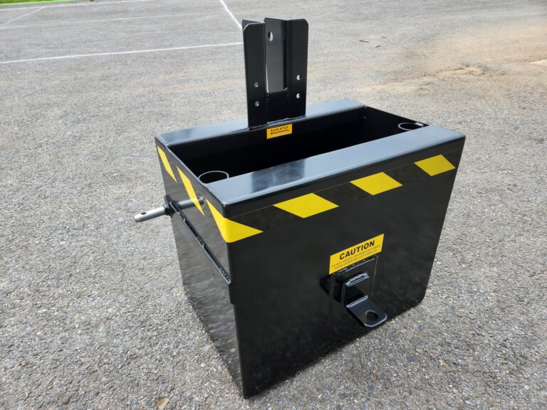 Ballast Box for John Deere Tractors for Sale | Earth and Turf Attachments