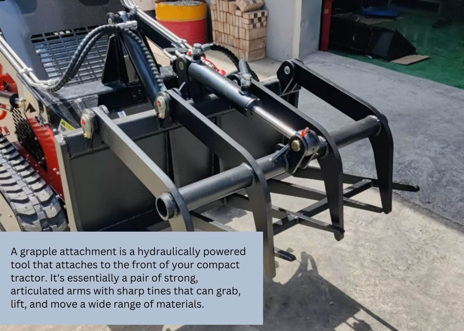 Grapple Like a Pro: Mastering Your Compact Tractor